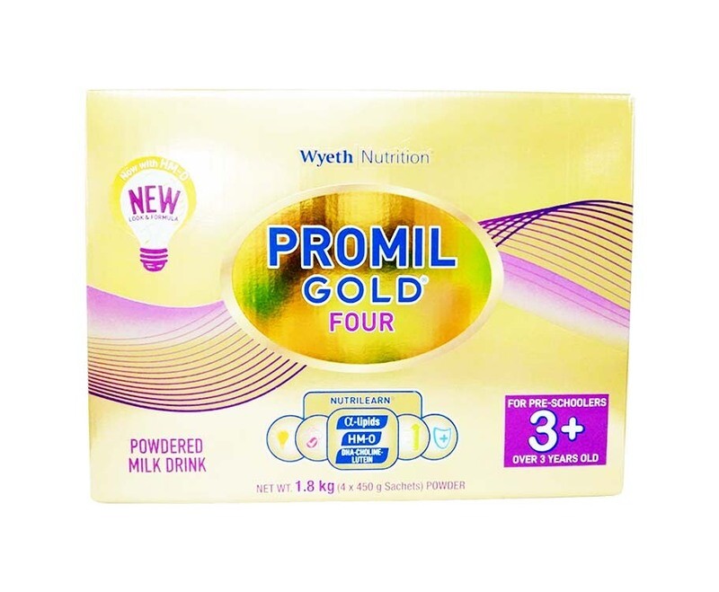 Wyeth Nutrition Promil Gold Four Powdered Milk Drink For Pre-Schoolers ...