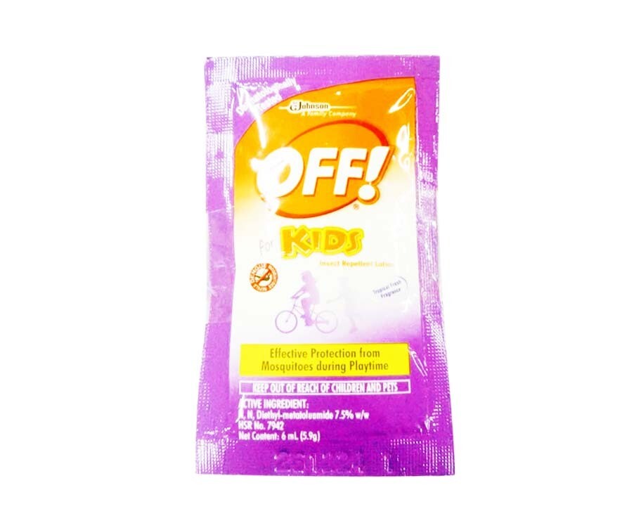 Off! Kids Insect Repellent Insect Repellent Lotion Tropical Fresh ...