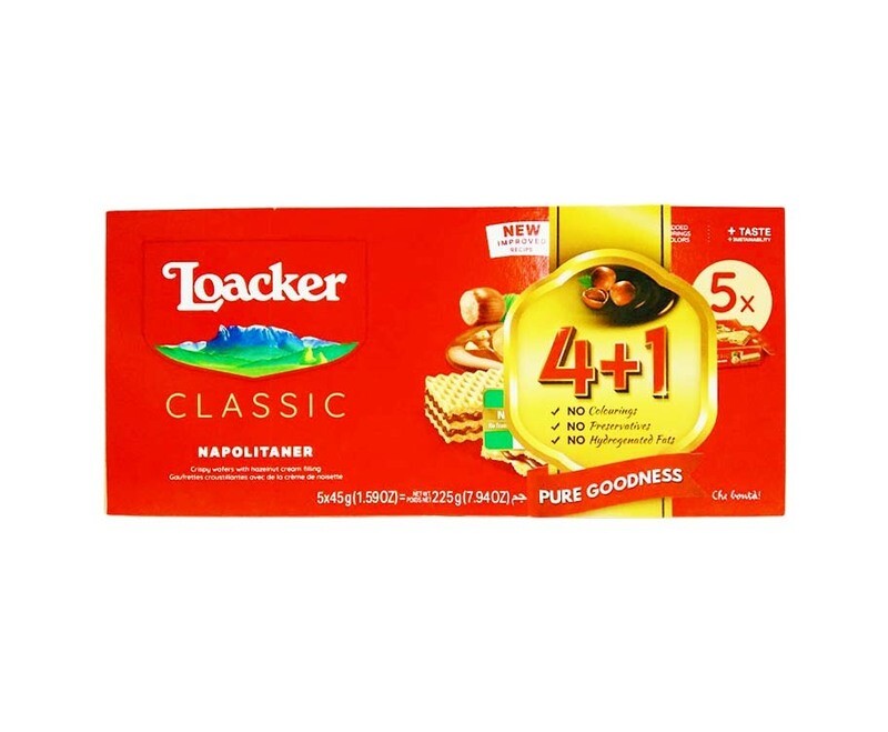 Loacker Napolitaner (5 Packs x 5g)