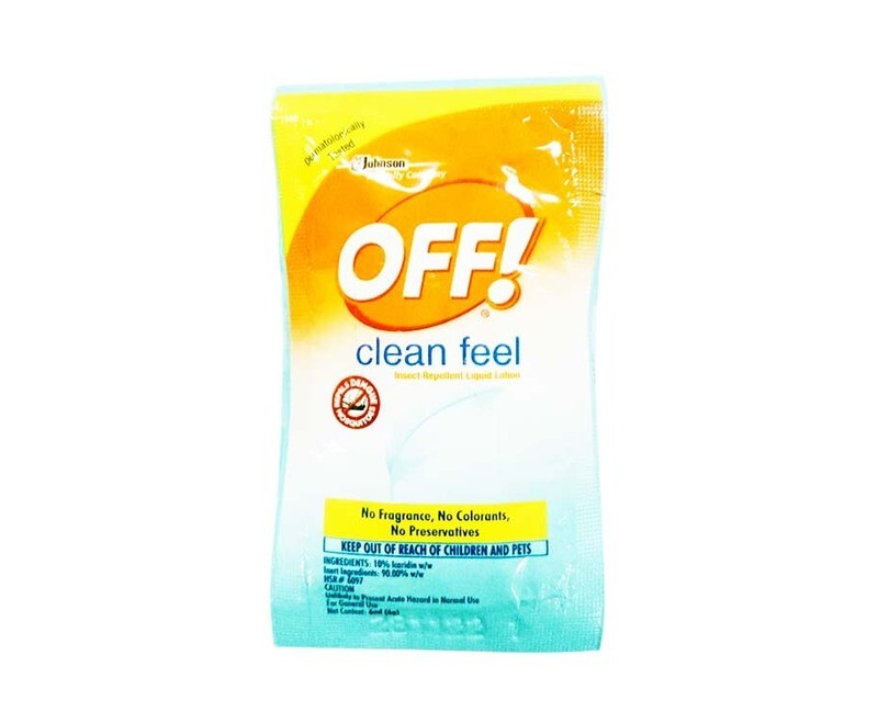Off! Clean Feel Insect Repellent Liquid Lotion (6 Packs x 6g)