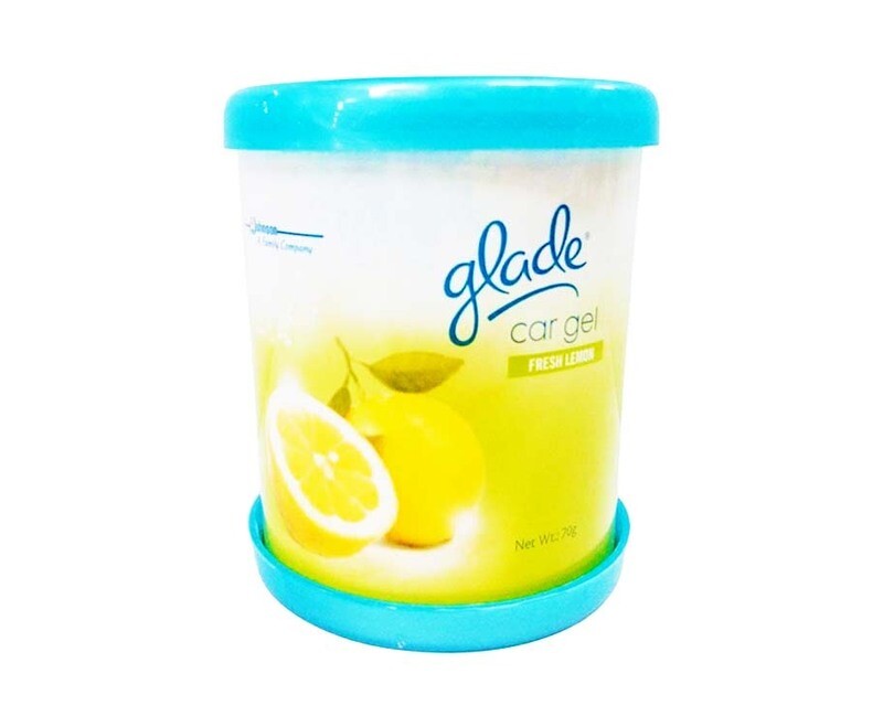 Glade Car Gel Fresh Lemon 70g