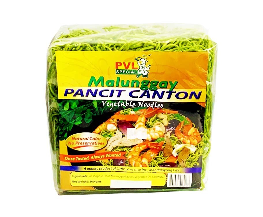 PVL Special Malunggay Pancit Canton Vegetable Noodles 300g