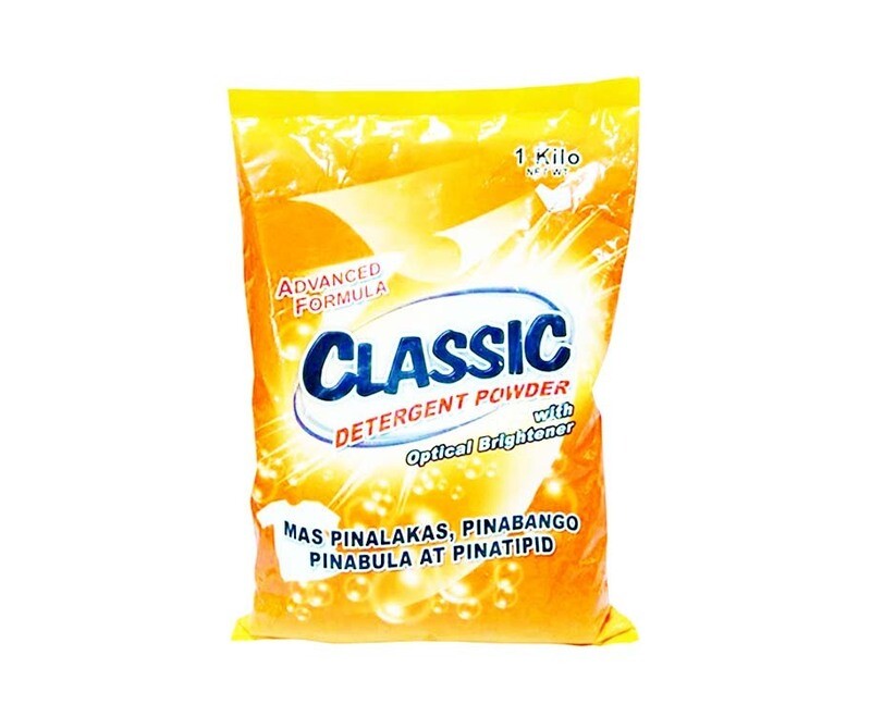 Classic Detergent Powder with Optical Brightener Advanced Formula 1kg