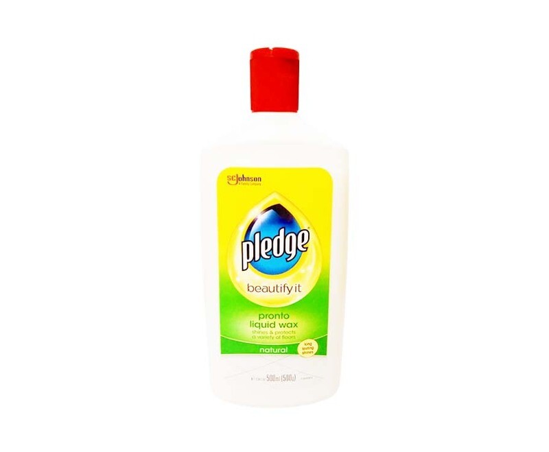 Pledge Beautify It Pronto Liquid Wax Natural 500mL (500g)