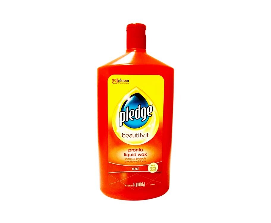 Pledge Beautify It Pronto Liquid Wax Red 1L (1000g)