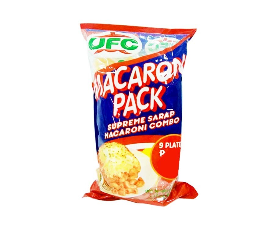 UFC Macaroni Pack (UFC Spaghetti Sauce 500g + 1 Pack Elbow Macaroni)