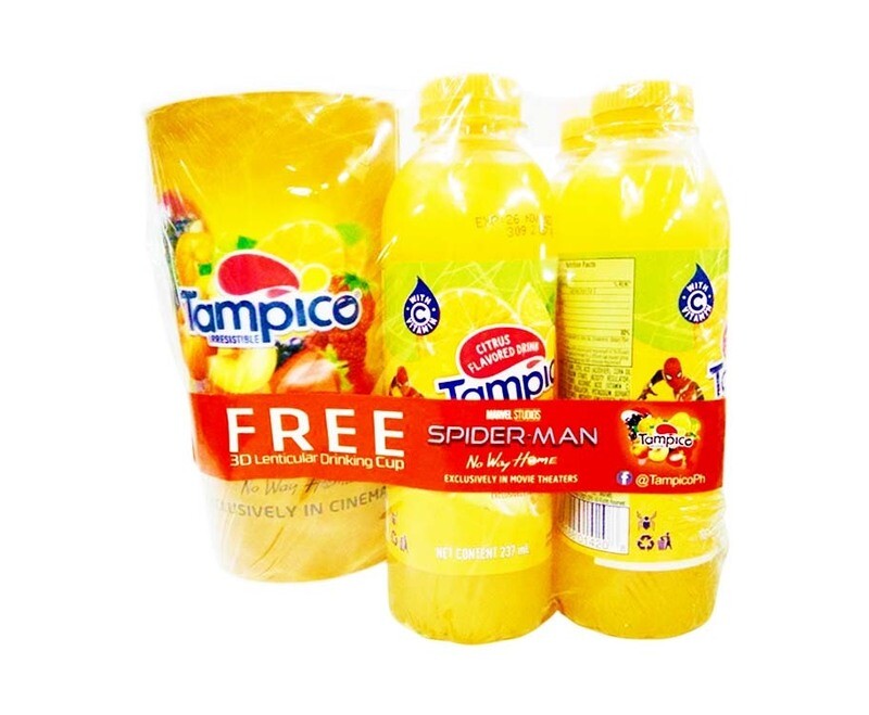 Tampico Irresistible Citrus Flavored Drink (4 Packs x 237mL) + Free ...