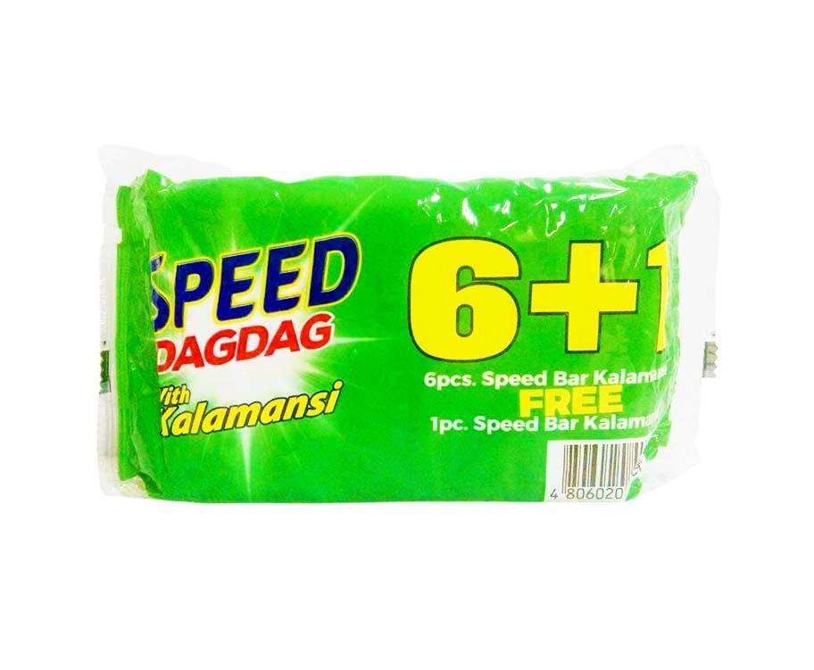 Speed Dagdag with Kalamansi Detergent Bar (6+1 Packs x 150g)