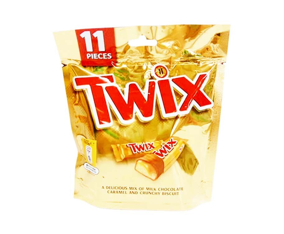 Twix Caramel and Crunchy Biscuits 11 Pieces 159.5g