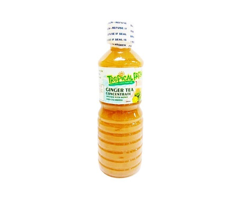 Tropical Fresh Ginger Tea Concentrate Infused with Honey and Calamansi ...