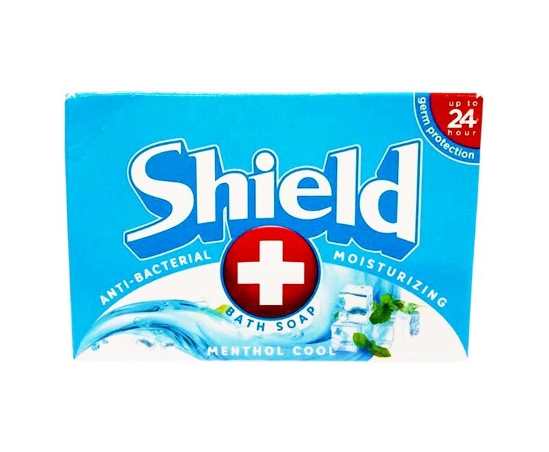 Shield Anti-Bacterial Moisturizing Bath Soap Menthol Cool 120g