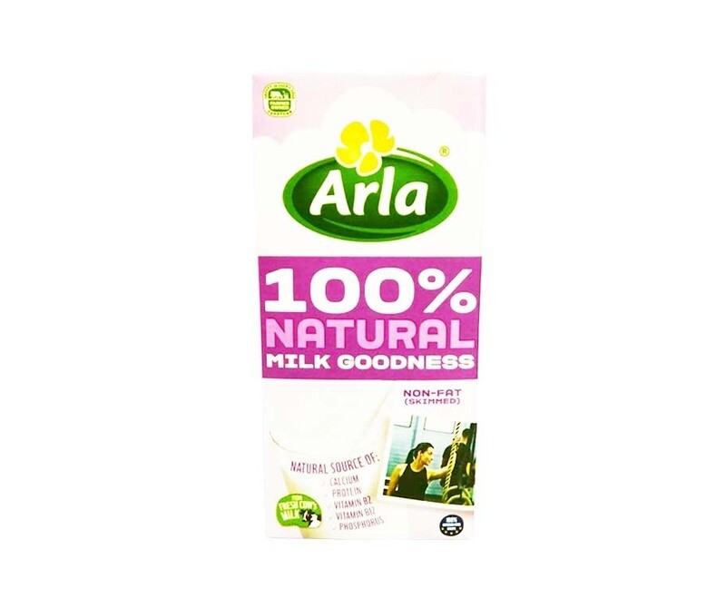 Arla 100% Natural Milk Goodness Non-Fat (Skimmed) 1L