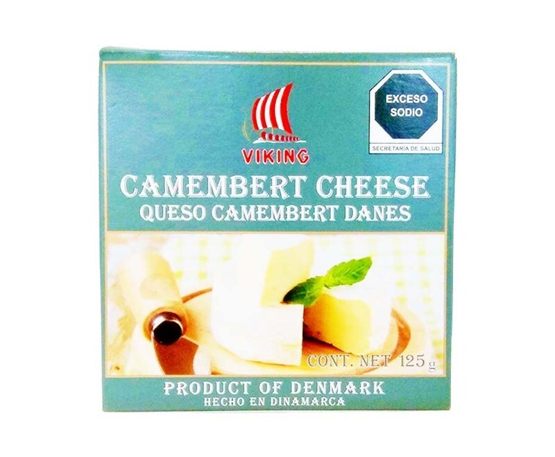 Viking Camembert Cheese Queso Camembert Danes 125g