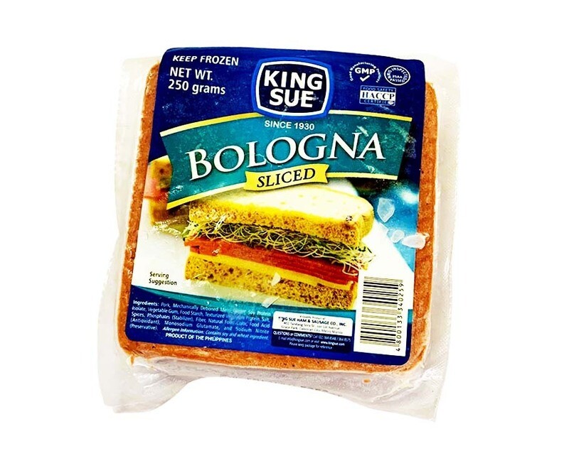 King Sue Bologna Sliced 250g