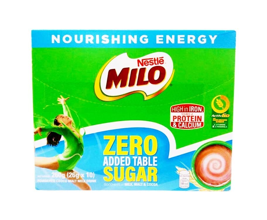 Nestlé Milo Powdered Choco Malt Milk Drink (10 Packs x 26g) 260g