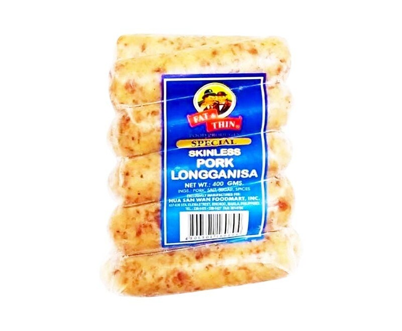Fat & Thin Special Skinless Pork Longganisa 400g