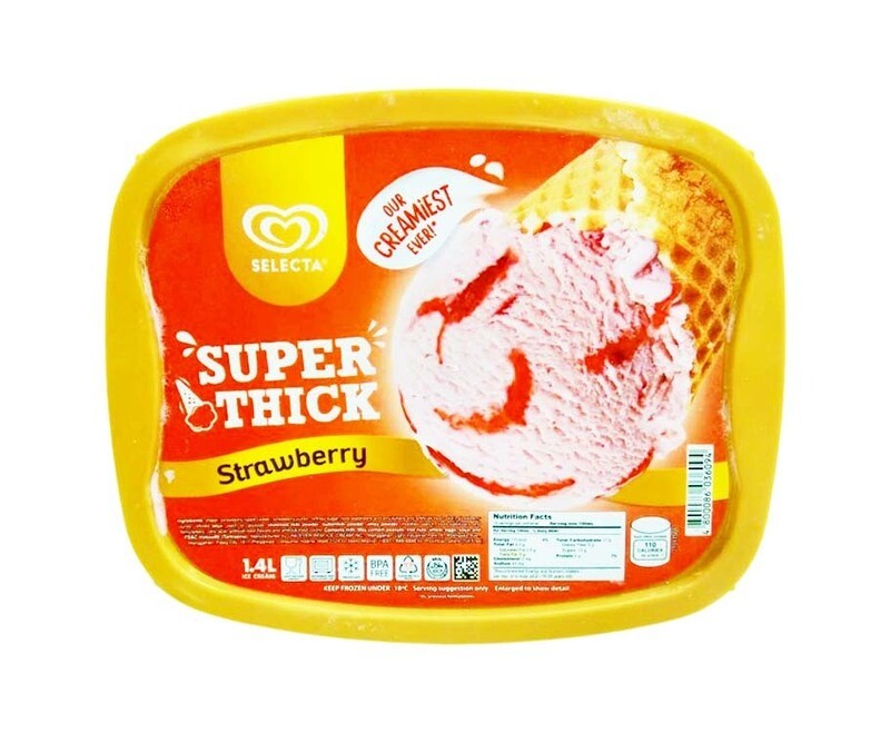Selecta Super Thick Strawberry 1.4L