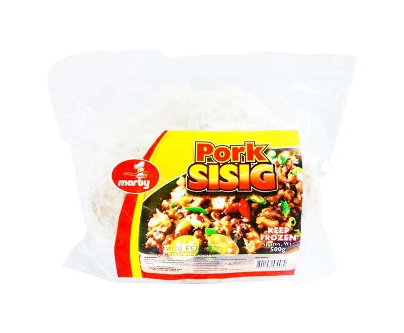 Marby Pork Sisig 500g