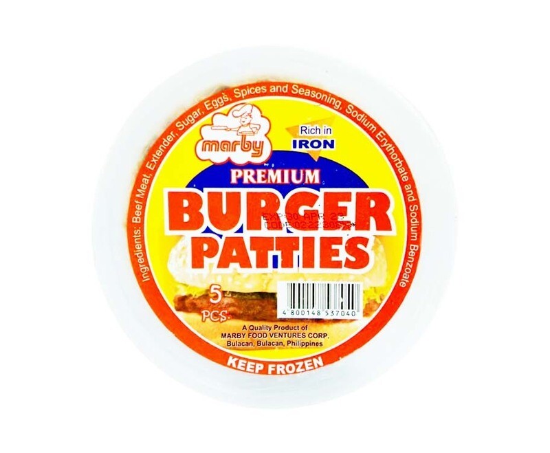 Marby Premium Burger Patties 5 Pieces