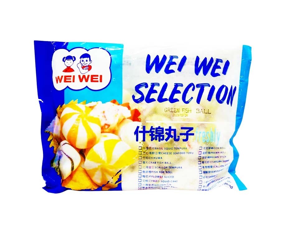 Wei Wei Selection (Green Fish Ball) 500g