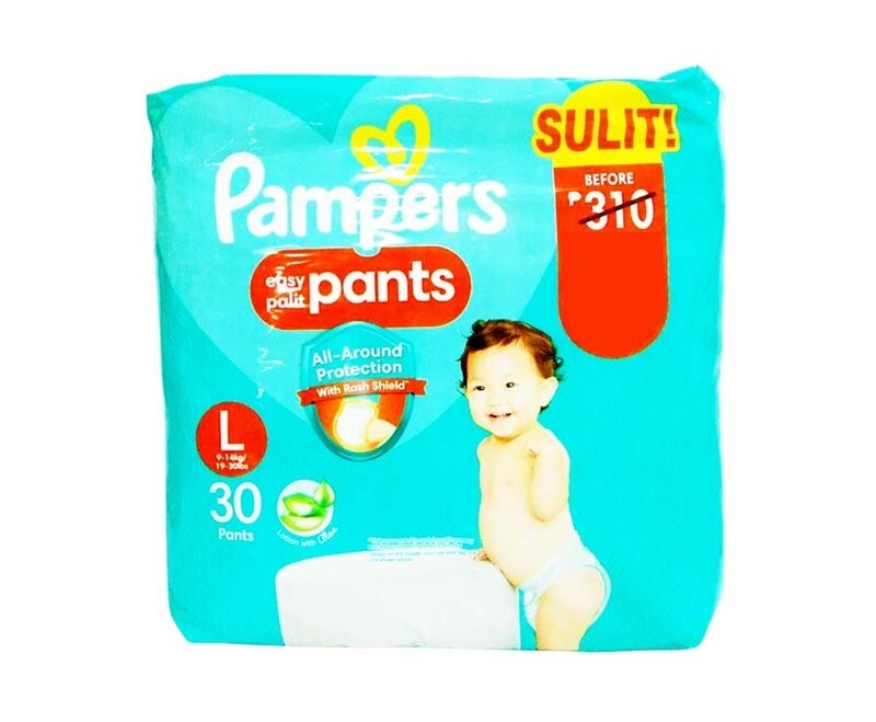 Pampers Easy Palit Pants Large (9-14kg/ 19-30lbs) 30 Pants