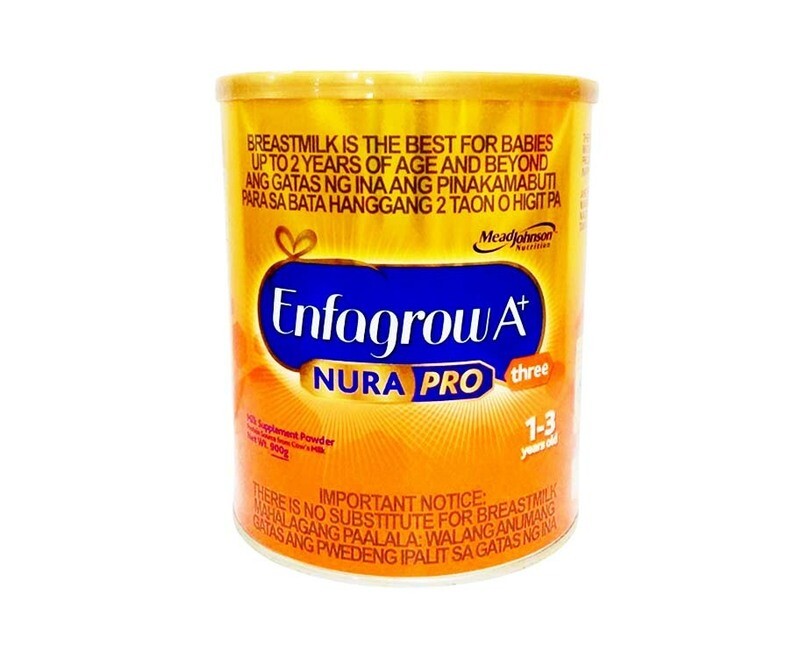 Enfagrow A+ Nura Pro Three Milk Supplement Powder 1-3 Years Old 900g