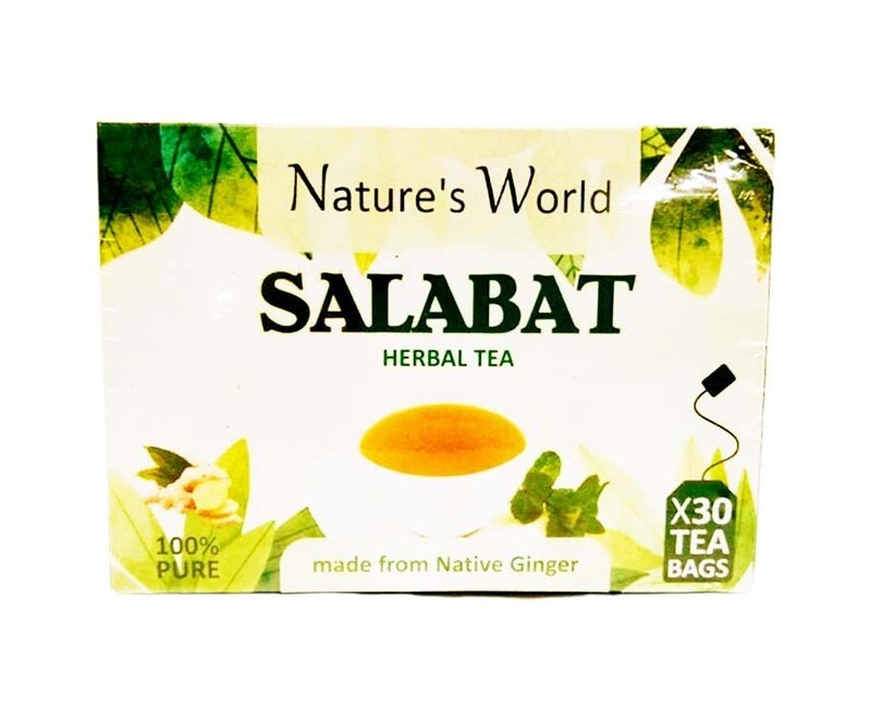 Nature's World Salabat Herbal Tea (30 Tea Bags x 4g)