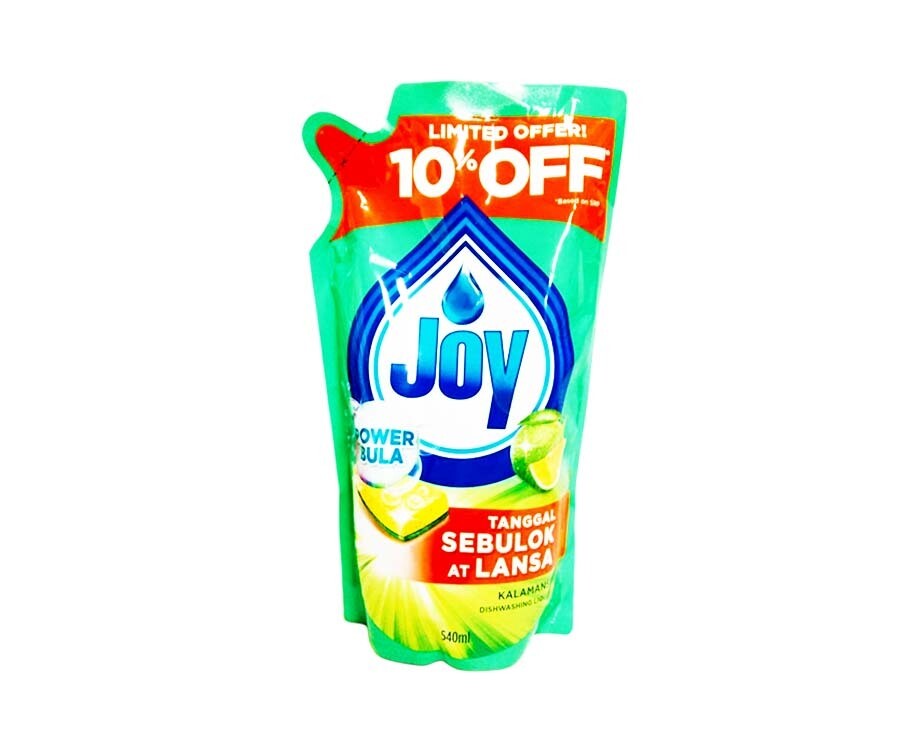 Joy Power Bula Kalamansi Dishwashing Liquid 540mL