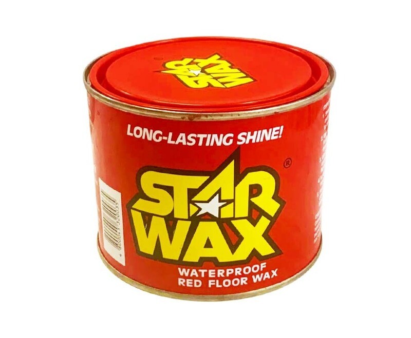 Starwax Waterproof Red Floor Wax 450g