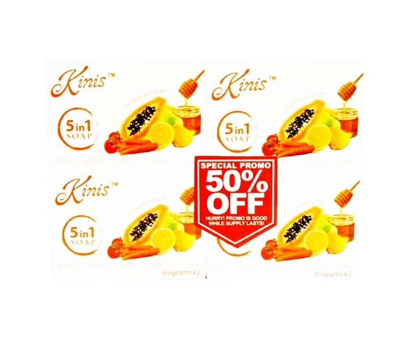 Kinis 5-in-1 Soap (2 Packs x 65g)