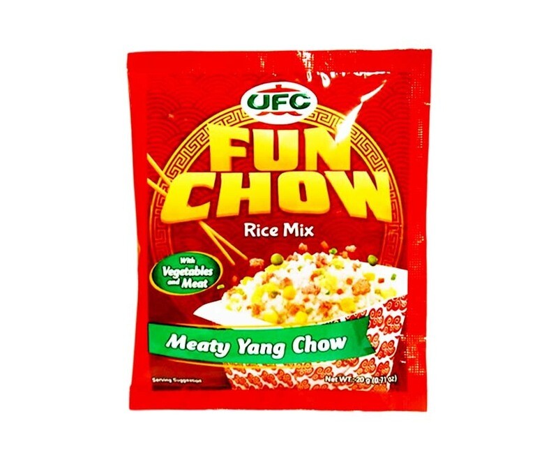 UFC Fun Chow Rice Mix with Vegetables and Meat Meaty Yang Chow 20g