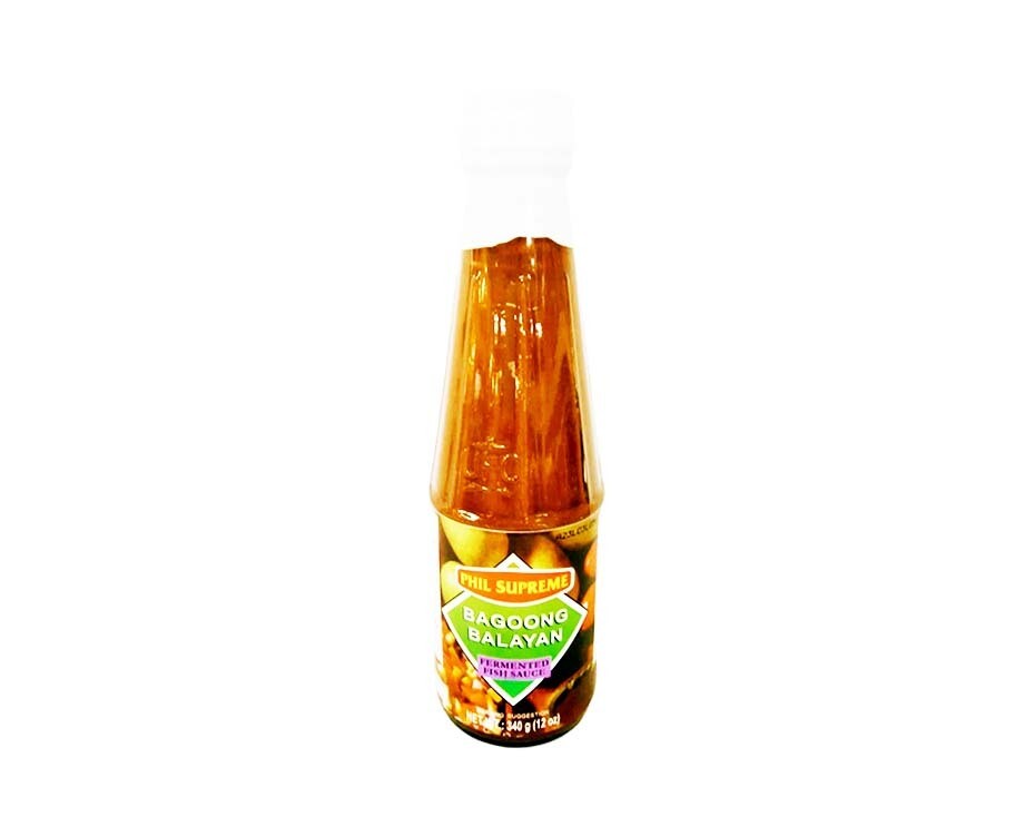 Phil Supreme Bagoong Balayan Fermented Fish Sauce 340g