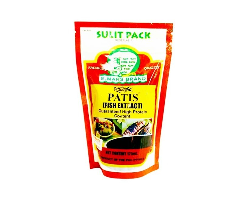 E-Mars Brand Patis (Fish Extract) Sulit Pack Refill 125mL