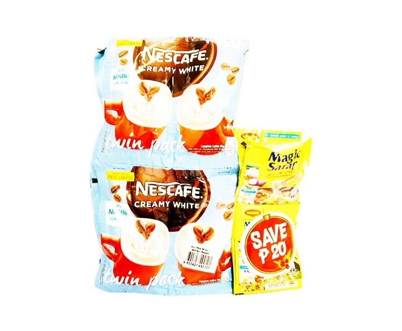 Nescafé Creamy White Complete Coffee Mix Twin Pack (10 Sachets x 55g ...