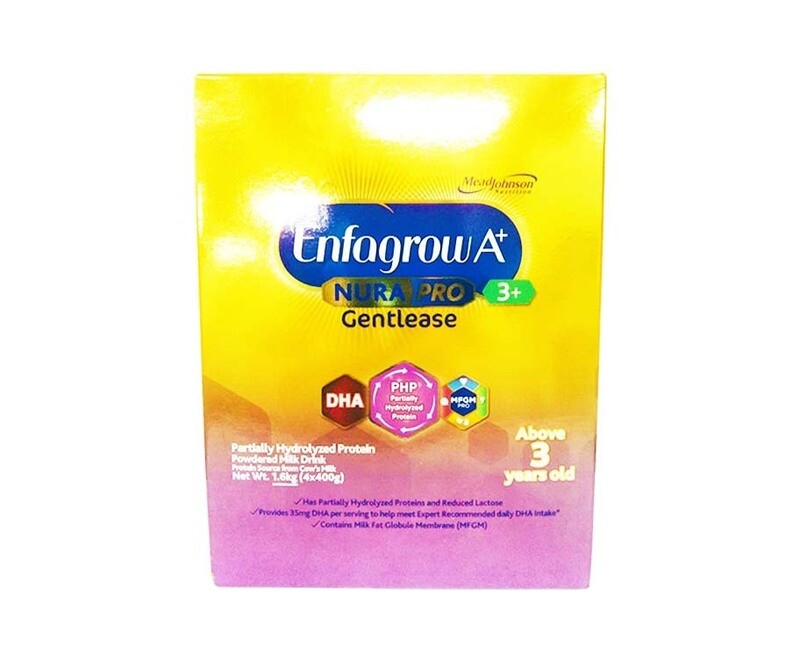 Enfagrow A+ NuraPro 3+ Gentlease Above 3 Years Old (4 Packs x 400g) 1.6kg
