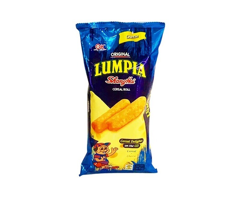 OK Original Lumpia Shanghai Cereal Roll Cheese Flavor 65g