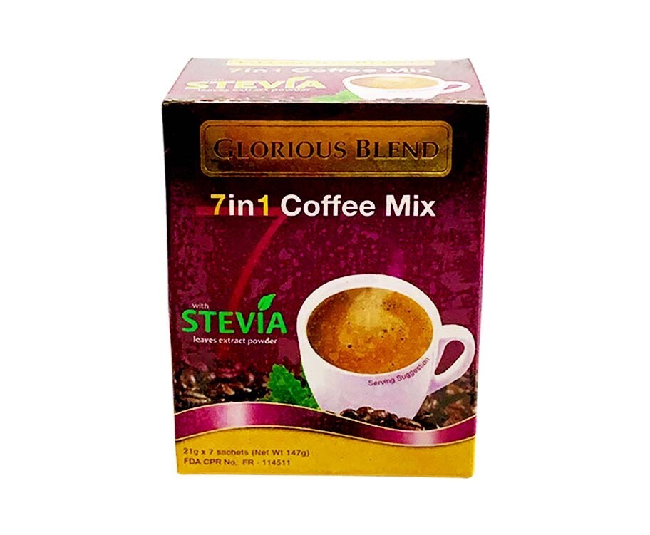 Glorious Blend 7-in-1 Coffee Mix (7 Sachets x 21g) 147g