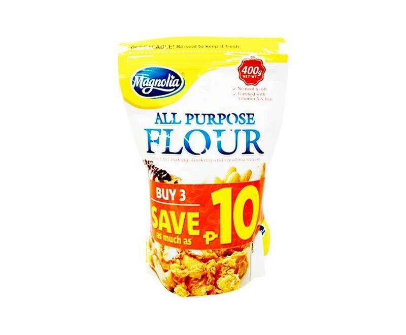 Magnolia All Purpose Flour (3 Packs x 400g)