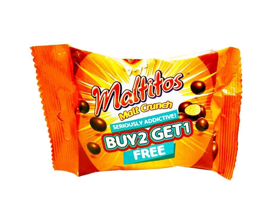 Goya Maltitos Malt Crunch (3 Packs x 30g)