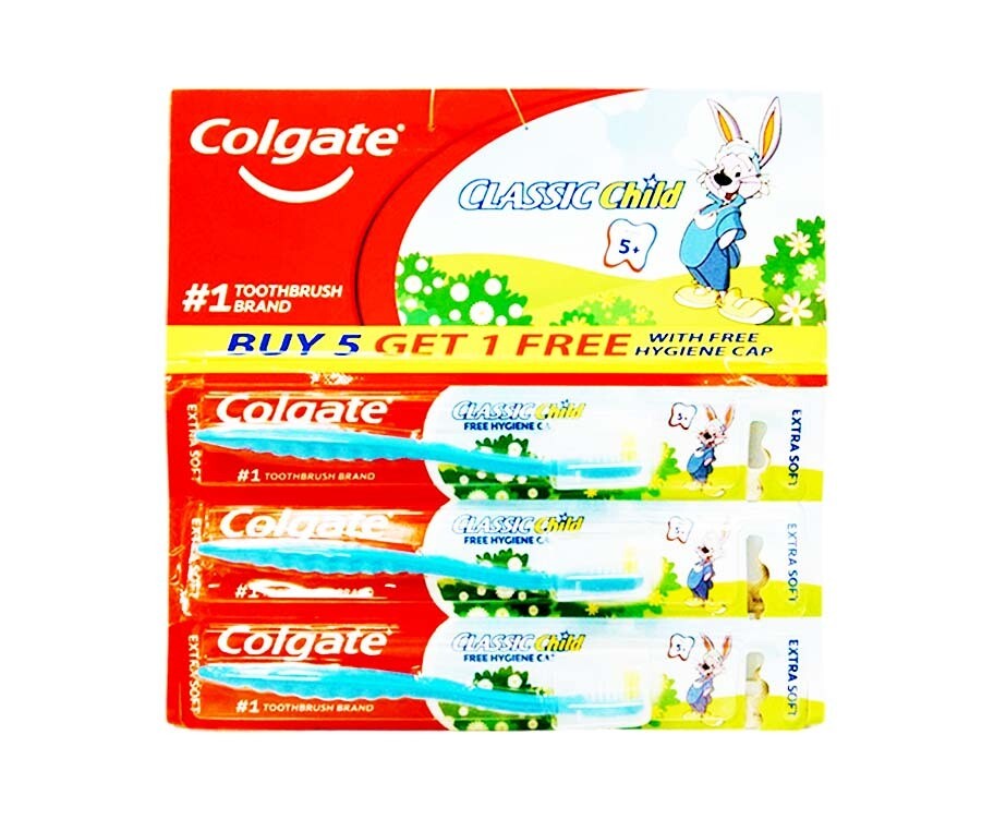 Colgate Toothbrush Classic Child (5+1 Packs)