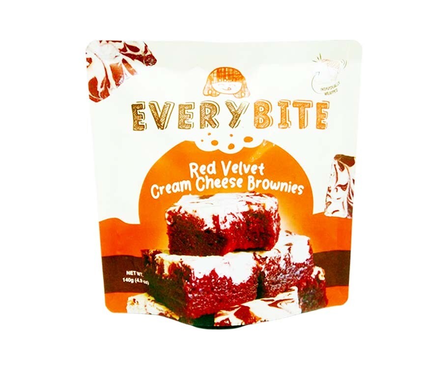Every Bite Red Velvet Cream Cheese Brownies 140g