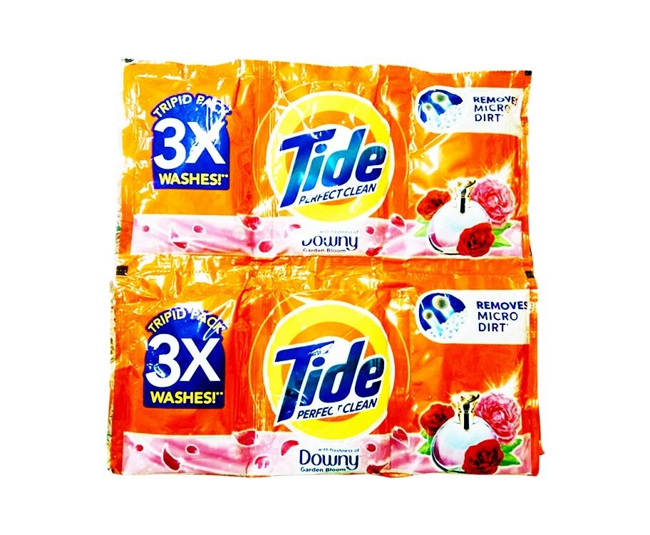Tide Perfect Clean with Freshness of Downy Garden Bloom Tripid Pack (6 ...