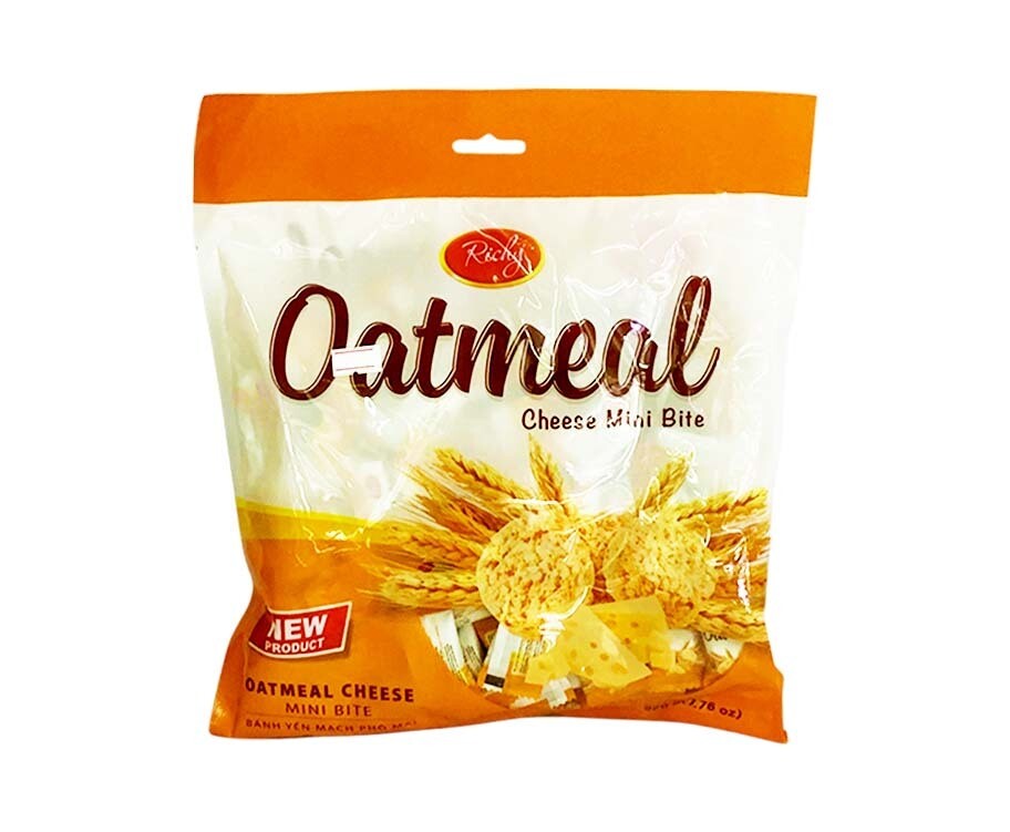 Richy Oatmeal Cheese Mini Bite Oatmeal Cheese 220g (7.76 oz)