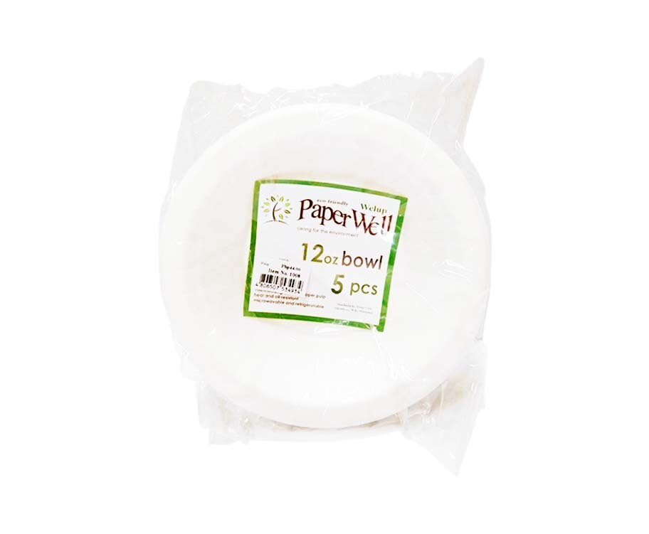 Welup Paper Well Bowl 12oz (5 Pieces)