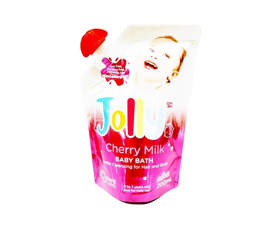 Jolly Cherry Milk Baby Bath 200mL