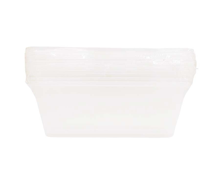 Edison Microwave Safe Container Rectangular 750mL 5 Pieces