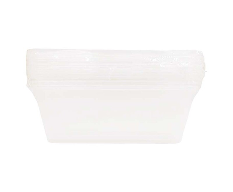 Edison Microwave Safe Container Rectangular 750mL 5 Pieces