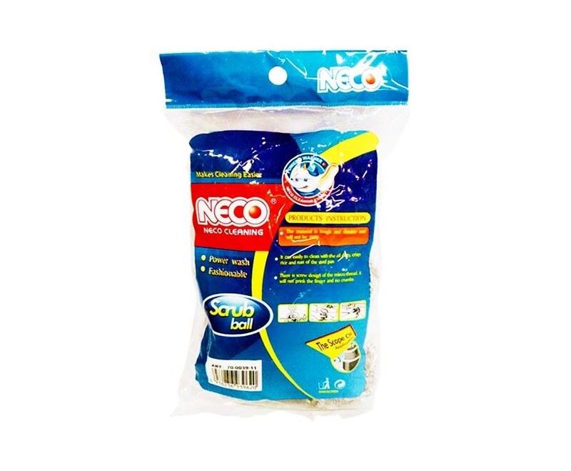 Neco Cleaning Scrub Ball (6 Pieces x 20g)
