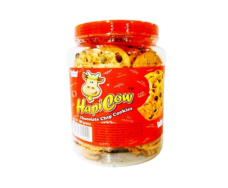 Island Biscuit Hapi Cow Chocolate Chip Cookies 380g