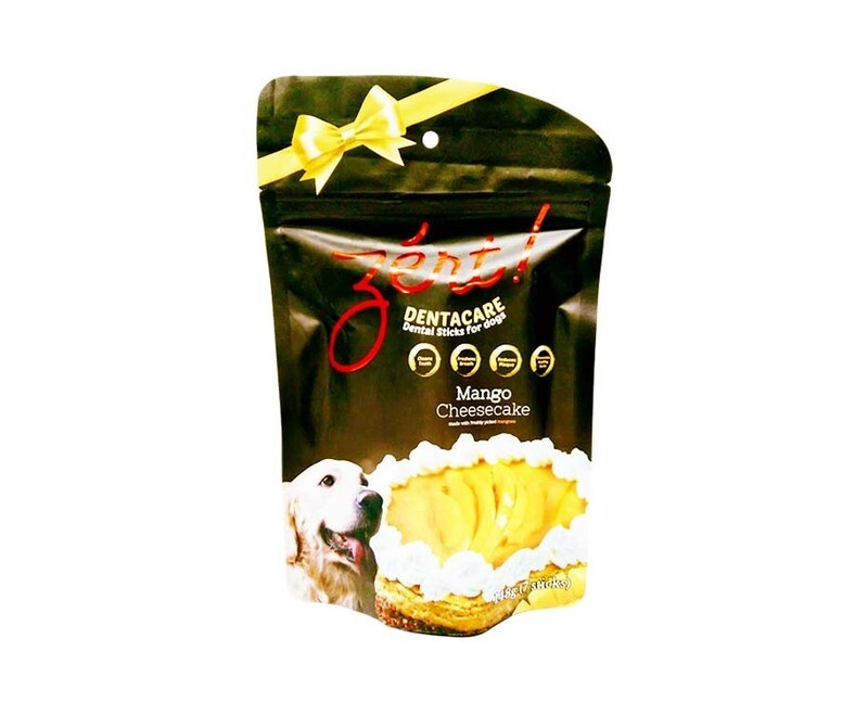 Zert Dentacare Mango Cheesecake (Dental Sticks for Dogs) 7 Sticks 148g